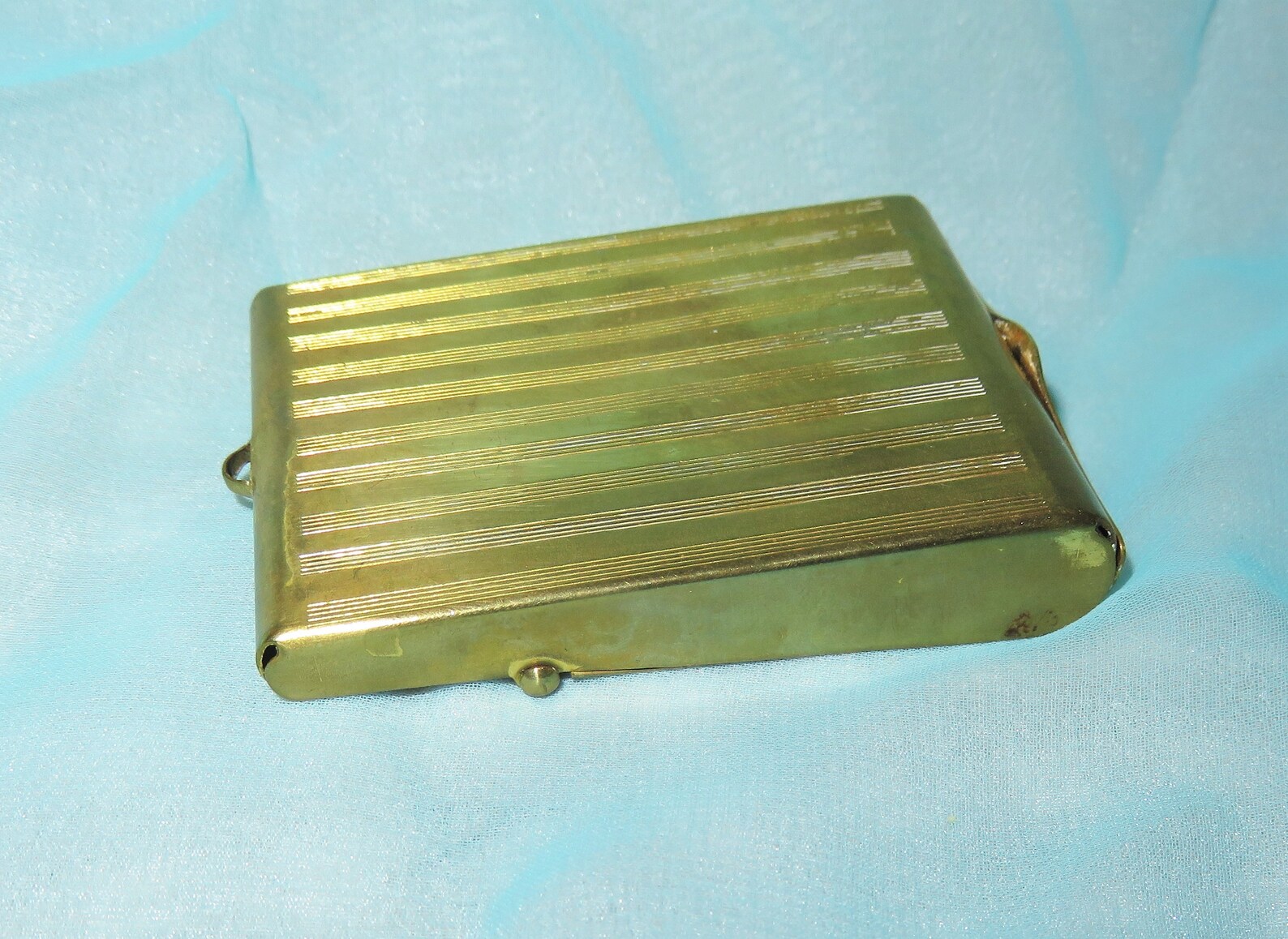 Antique Engraved Gilt Brass Matchbook Holder Case & Blank - Etsy