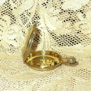 Antique Sterling Silver Holy Communion Pyx in Original Box - Host ...