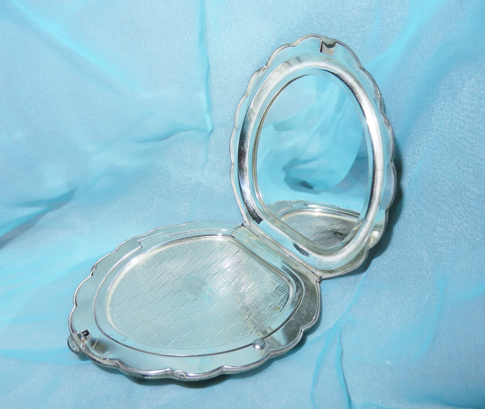 Antique Sterling Silver Elgin American Bright Cut Engraved - Etsy