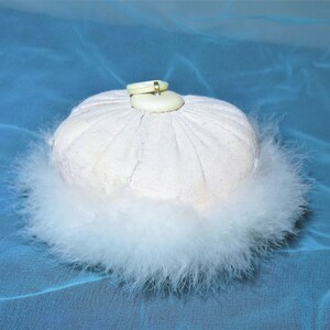 Antique Victorian Swan's Down Powder Puff French Swansdown Feather ...
