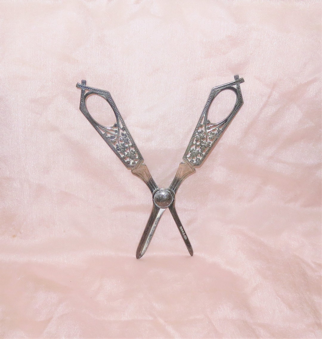 Antique William Hutton and Sons Grape Shears - Grape Vines and Leaves ...