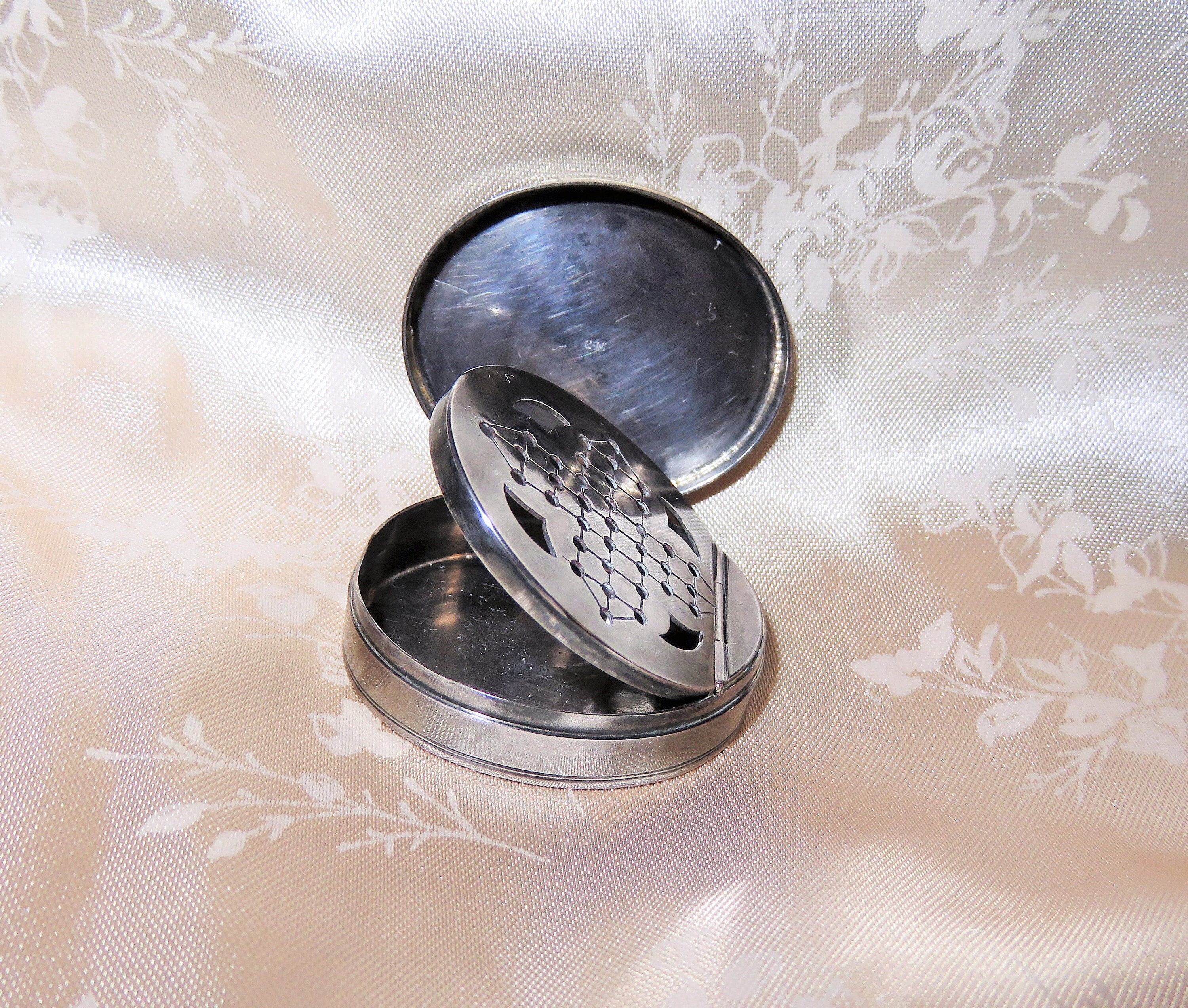 Antique Silver Vinaigrette Box Case Etui 19th C. | Etsy