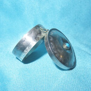 Vintage Native American Indian or Southwest Sterling Silver & Turquoise ...