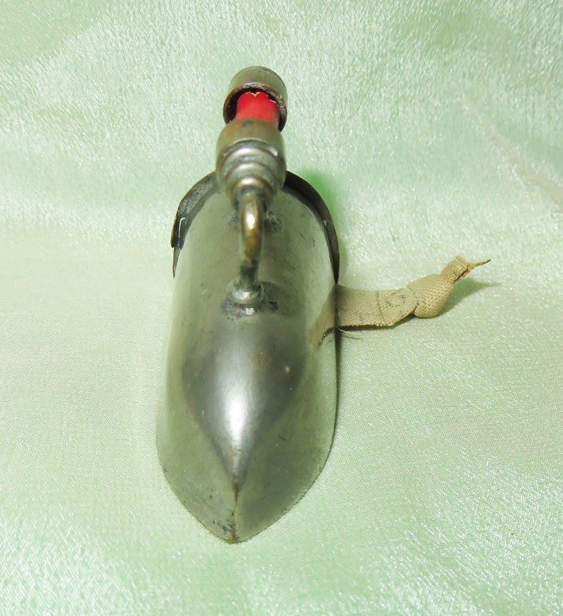 Antique Figural Metal Sad Iron Sewing Tape Measure Wood - Etsy