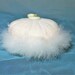 Antique Victorian Swan's Down Powder Puff French Swansdown Feather ...