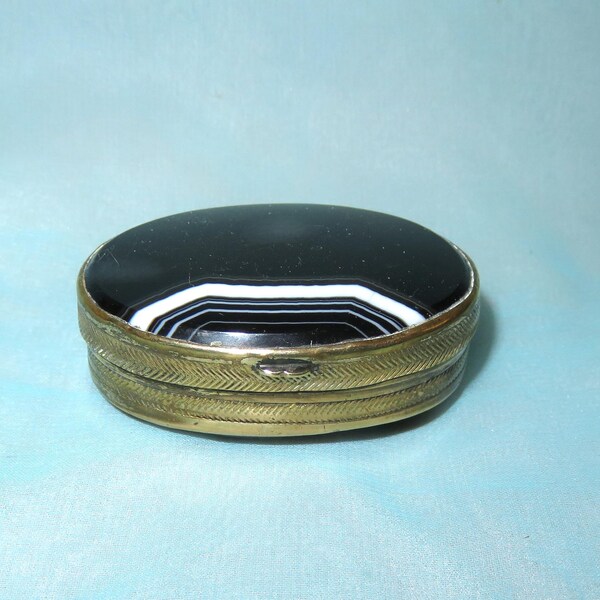 Antique Agate Boxes - Etsy