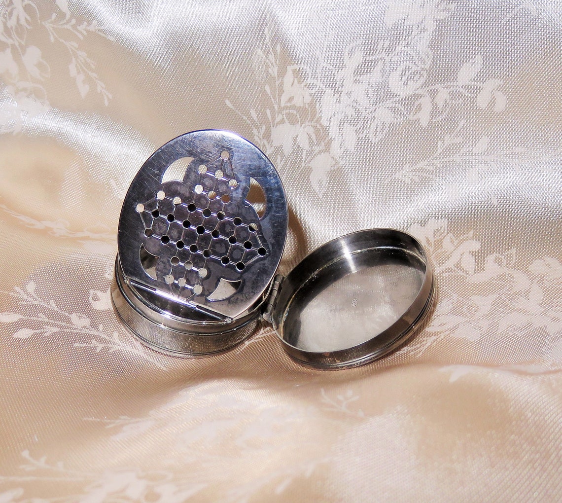 Antique Silver Vinaigrette Box Case Etui 19th C. - Etsy