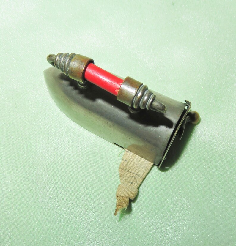 Antique Figural Metal Sad Iron Sewing Tape Measure Wood - Etsy