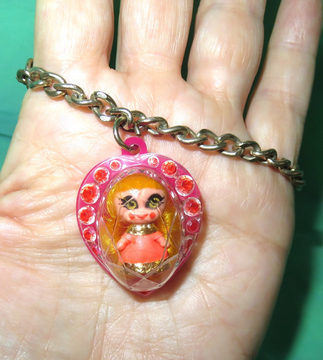 Vintage Mattel Jewelry Kiddle Bracelet Locket Doll 1967 - Collectible ...