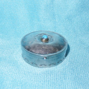 Vintage Native American Indian or Southwest Sterling Silver & Turquoise ...