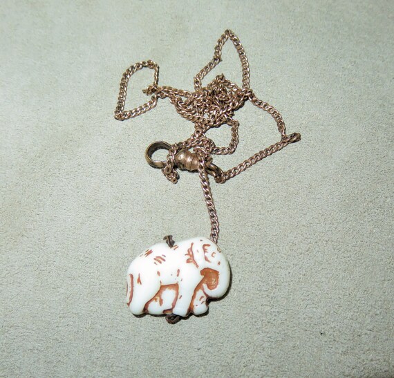 Antique Louis Stern GF Long Pocket Watch Chain and G… - Gem