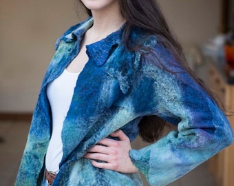 Nuno Felt Jacket | Etsy