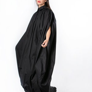 Avant Garde Dress, Oversized Black Dress, Asymmetric Dress, Plus Size ...