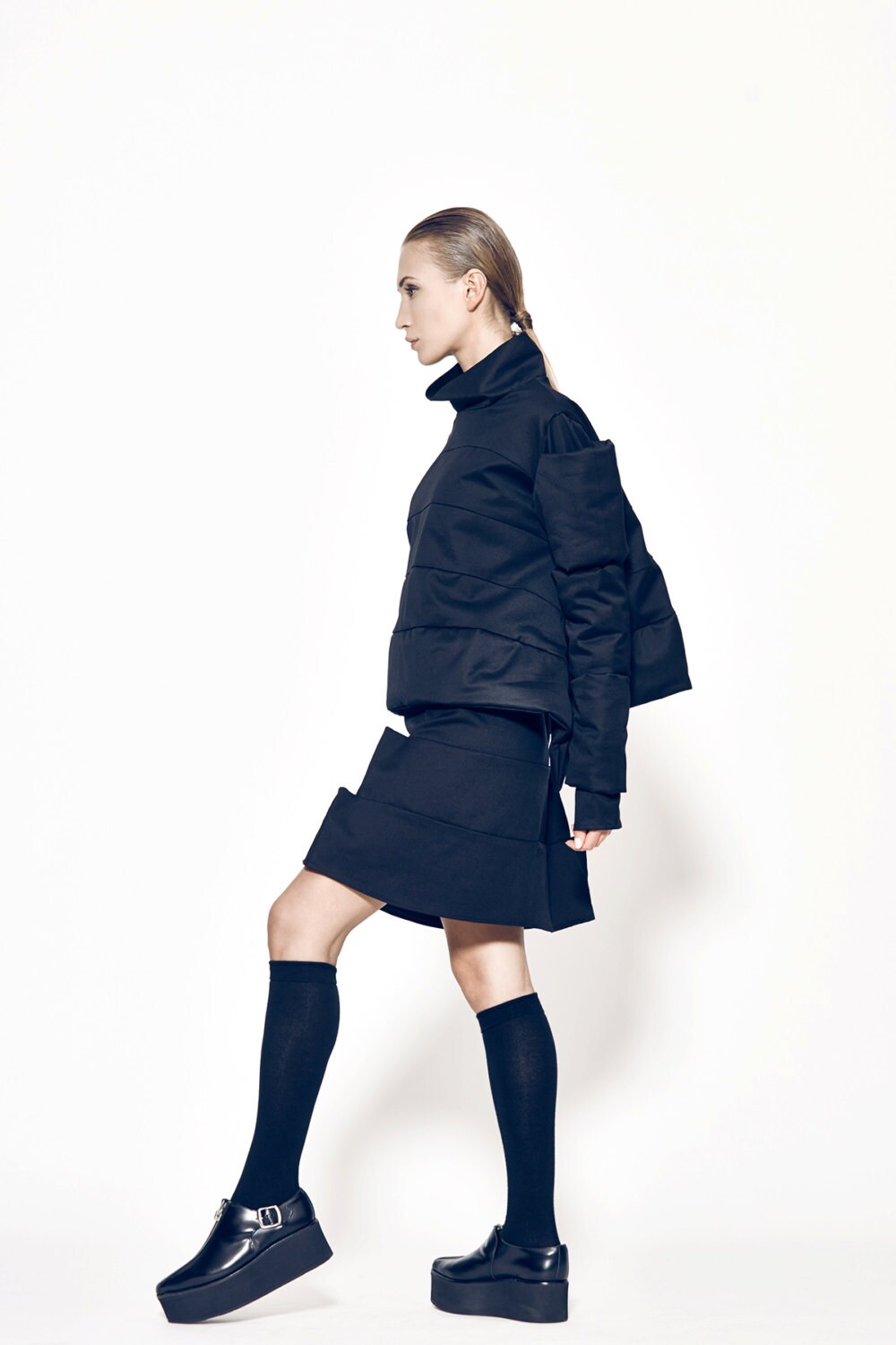 Avant Garde Jacket and Hat Set, Futuristic Clothing, Avant Garde ...