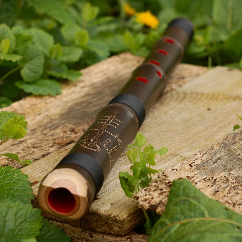 Wooden Flute - Etsy