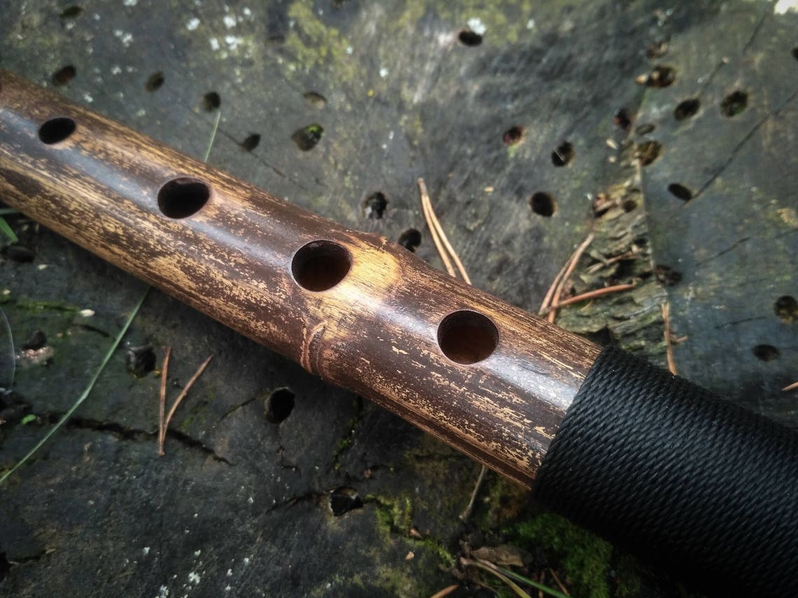 Bamboo Bansuri Flute in C (brown Relics Finish) - Etsy