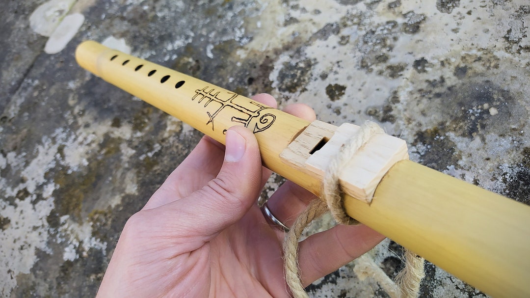 Bamboo Native American Flute in A (natural) - Etsy