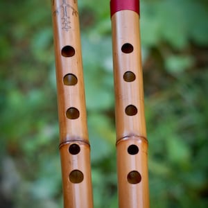 Bamboo Bansuri Flute in C (45 Cm) - Etsy