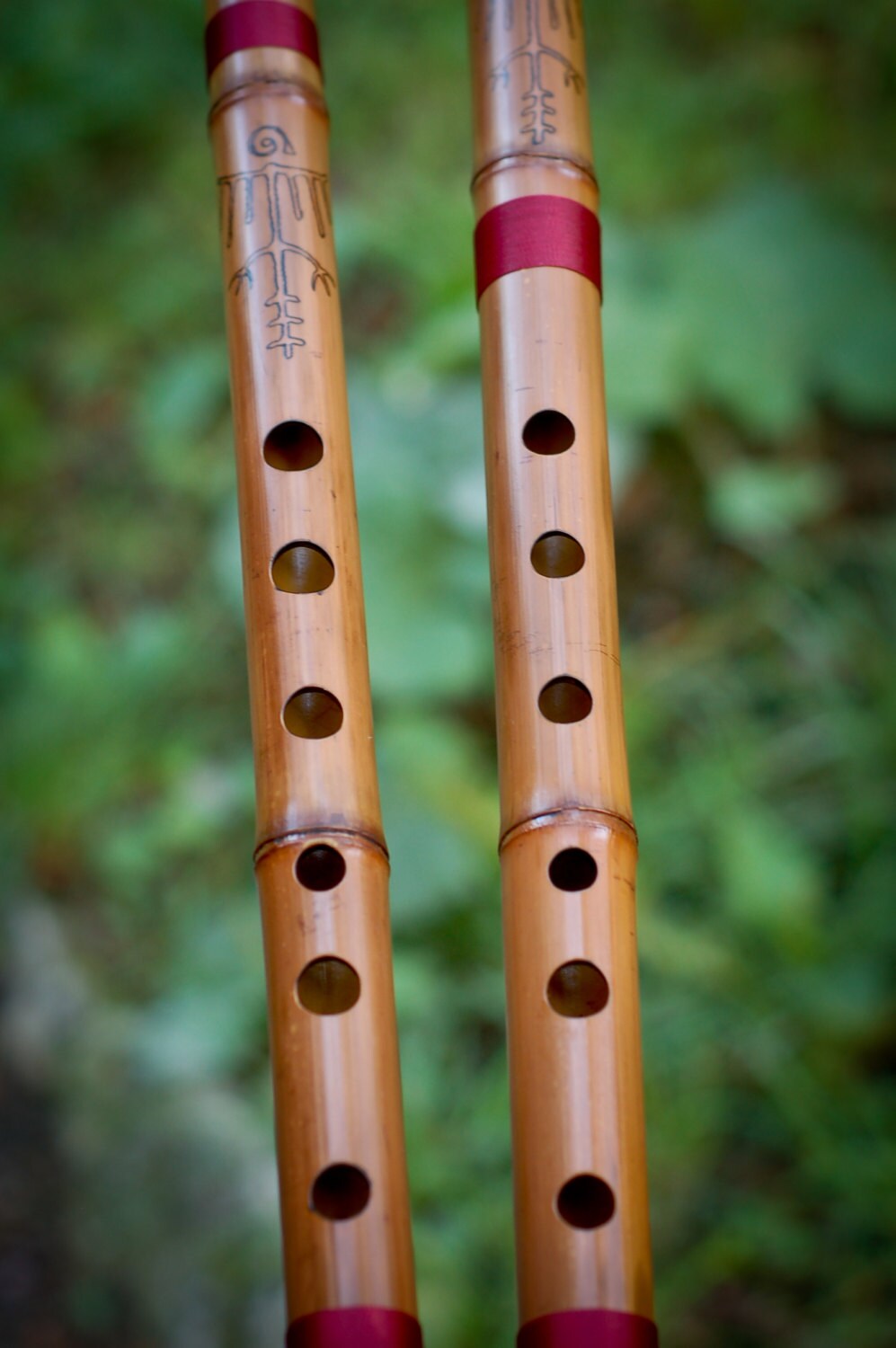 Bamboo Bansuri Flute in C (45 Cm) - Etsy