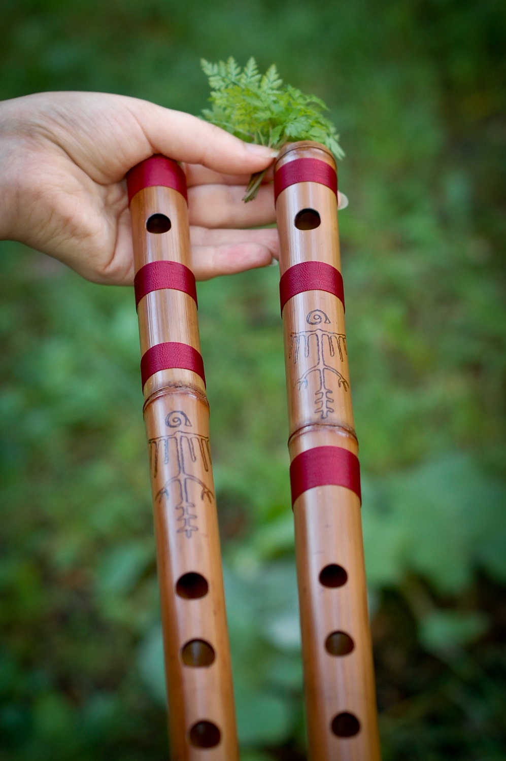 Bamboo Bansuri Flute in C (45 Cm) - Etsy