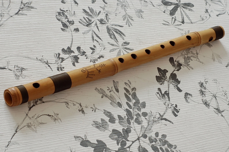Bamboo Bansuri Flute in C (45 Cm) - Etsy
