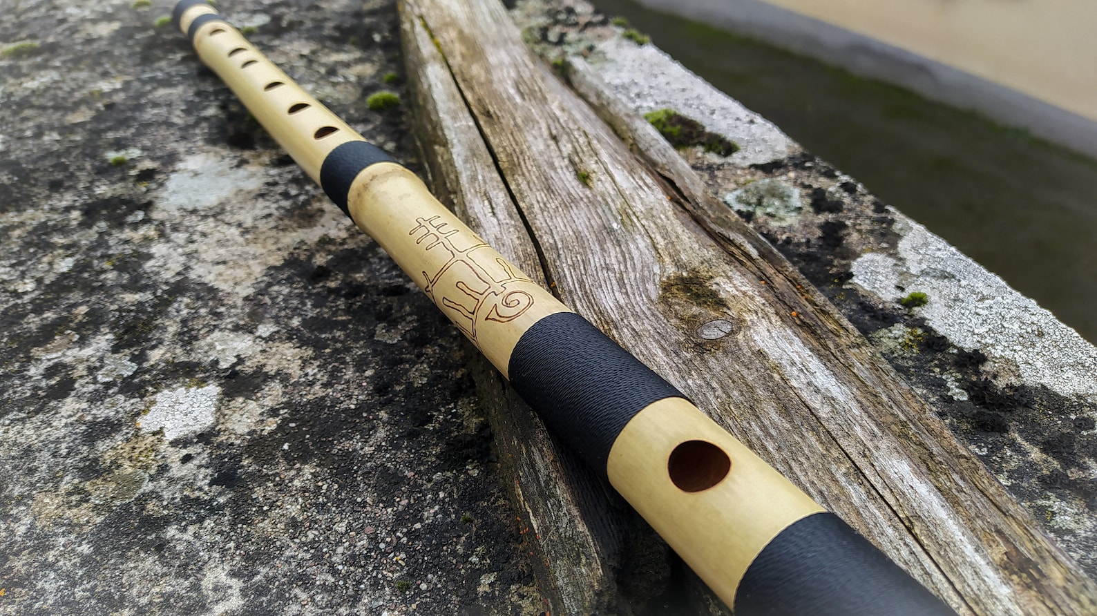 Bamboo Bansuri Flute in A (54 Cm) - Etsy