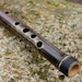 Bamboo Recorder Whistle Flute in G rustic Brown - Etsy