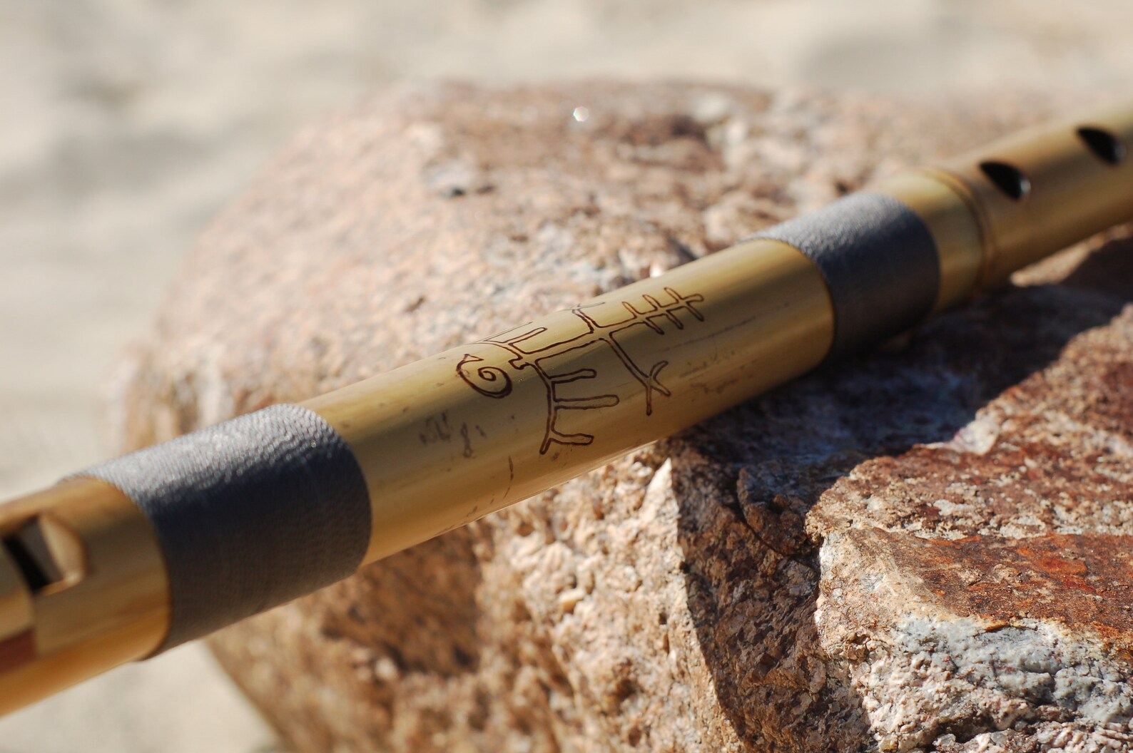 Bamboo Whistle Flute - Etsy Australia