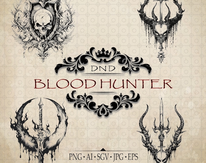 Bloodhunter Dnd Spell Cards | Dnd Spellbook | Dnd Spellbook Cards | Dnd ...