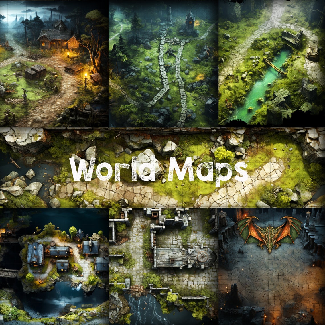 Dungeons and Dragons Dnd Battle Maps RPG Maps Dungeons and - Etsy Canada