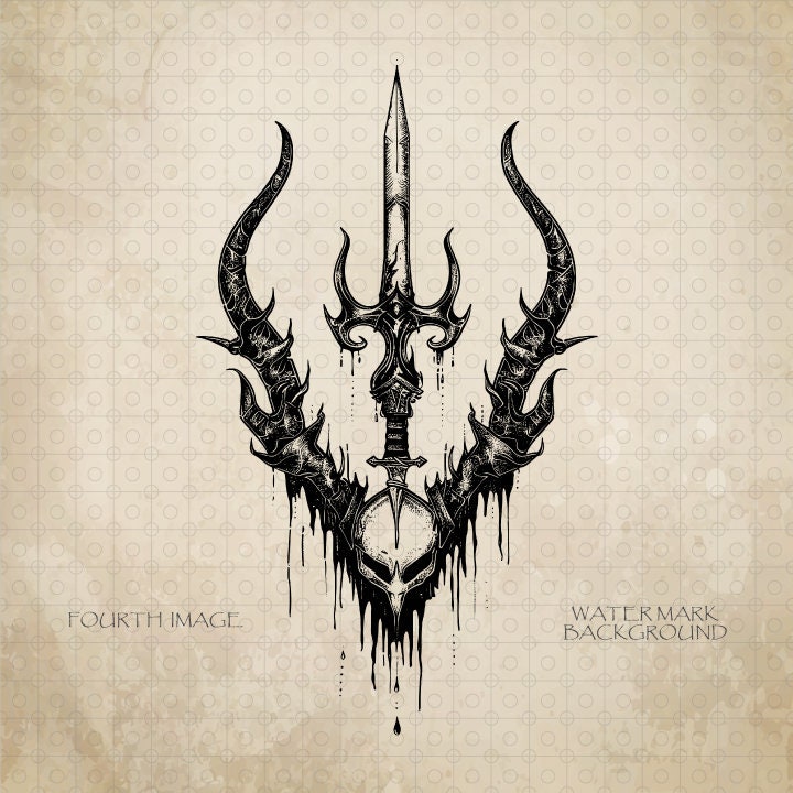 Dungeons and Dragons Blood Hunter Logo Emblems | D&D Emblems | Logo ...