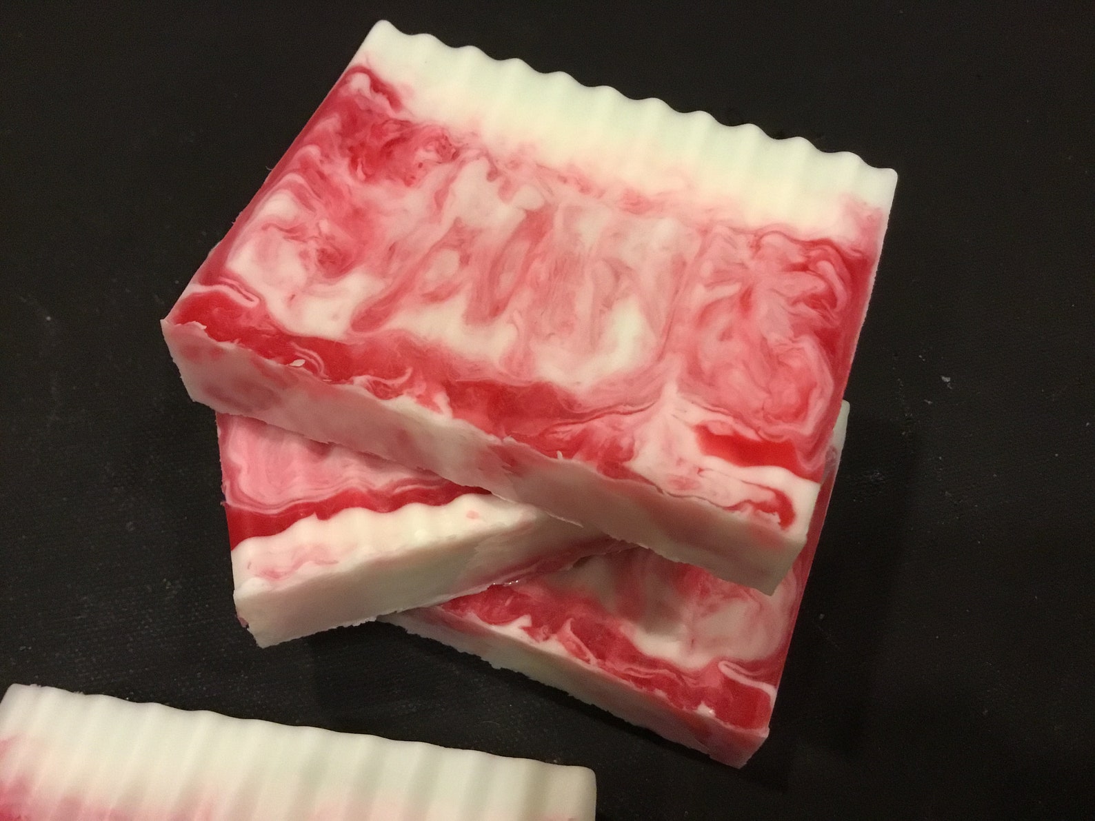 ALOE INFUSED APPLE Slice, Homemade Soap, Apple Soap, Red Soap, Homemade ...