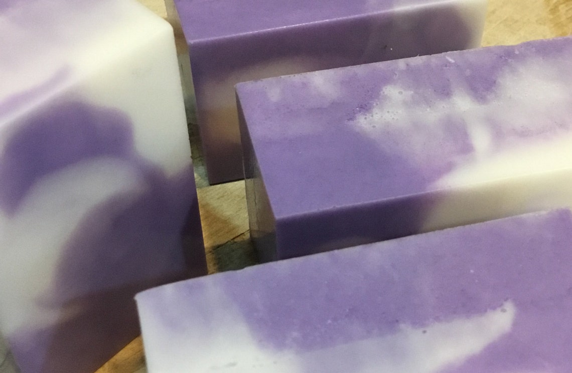 Lavender Swirl Bar, Homemade, Lavender Bar, Homemade Lavender Bar ...