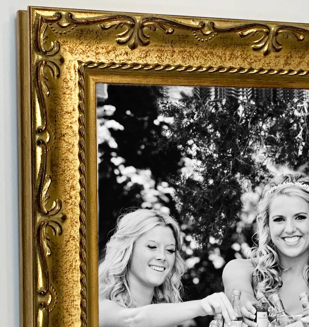 Custom Wedding Photo Frame,8x10 Wedding Frame,5x7 Wedding Frame,gold ...