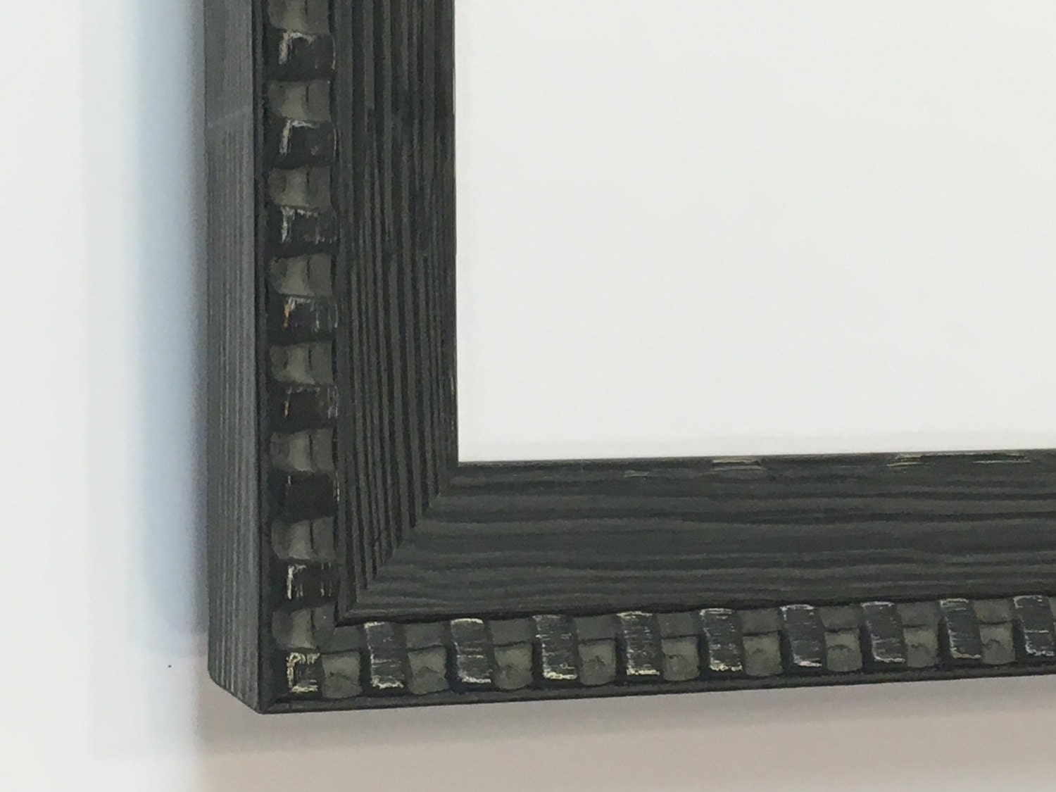 Shabby Chic Black Picture Frame,Rustic Black Frame,Black Photo Frame ... Shabby Chic Black Picture Frame,Rustic Black Frame,Black Photo Frame ...