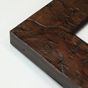 Rustic Distressed Frame,brown Rustic Frame,brown Wood Picture Frame ...