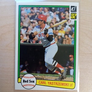Carl Yastrzemski Baseball Card | 1982 Donruss #74 | Boston Red Sox ...