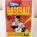 Baseball Card Wrapper 5 X 7 Art Collection | Vintage Baseball Card ...
