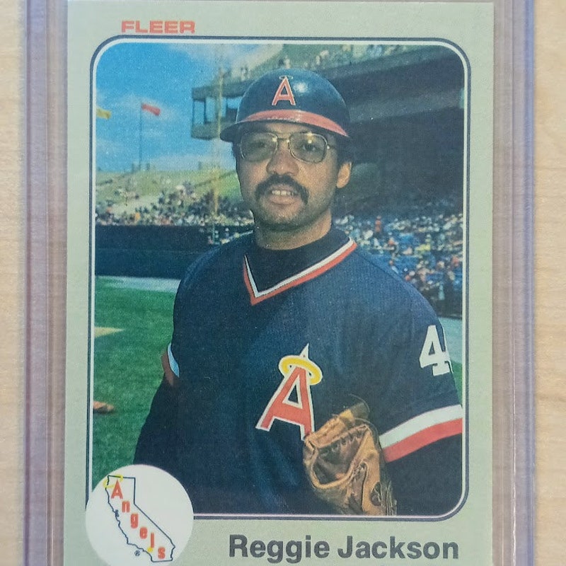 Reggie Jackson Baseball Cards - Etsy