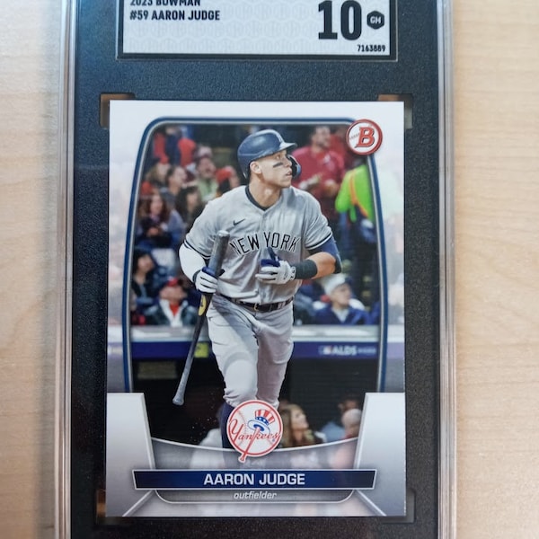 Aaron Judge Baseball Card - Etsy
