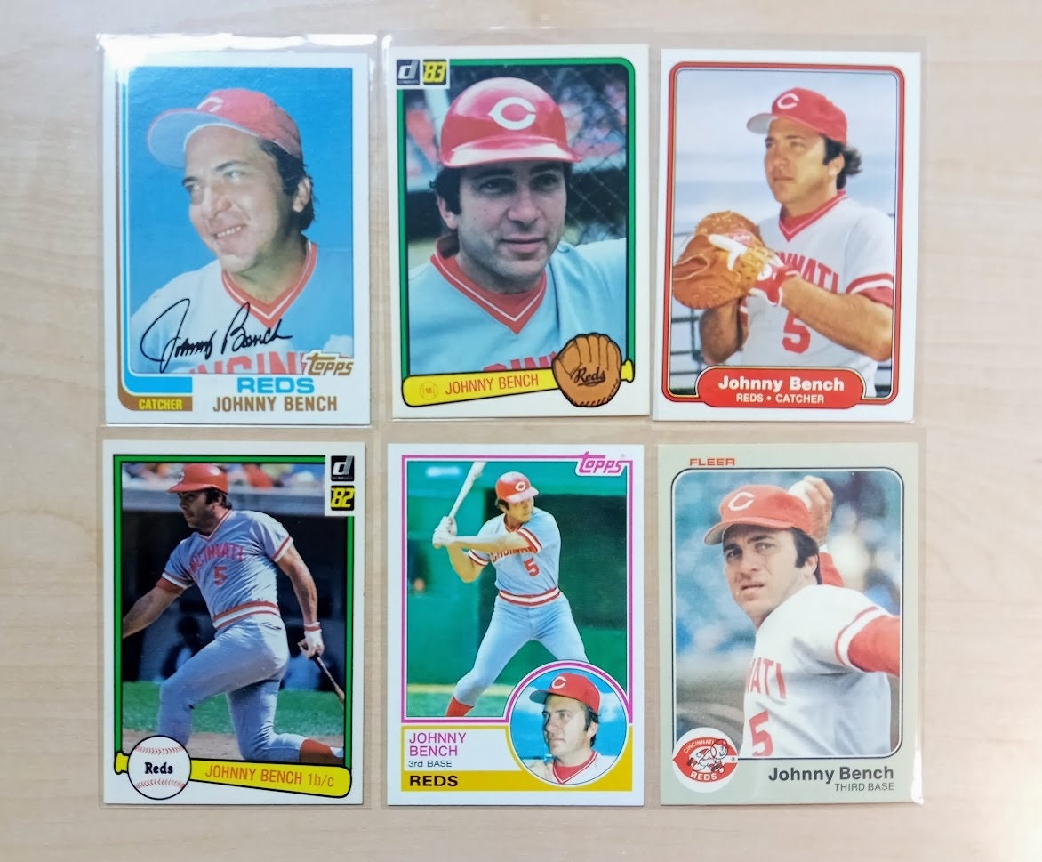 Johnny Bench Baseball Card