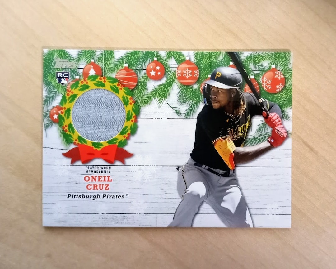 Oneil Cruz Relic Baseball Card | 2022 Topps Relic Rookie Card | Nm-mint ...