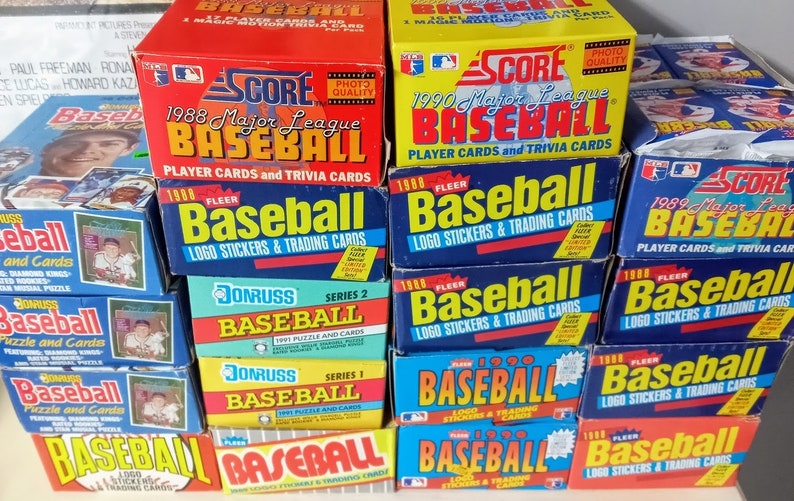 Baseball Cards Packs | Wax Cello Rack Packs | Rookies | HOF | Huge Lot ...