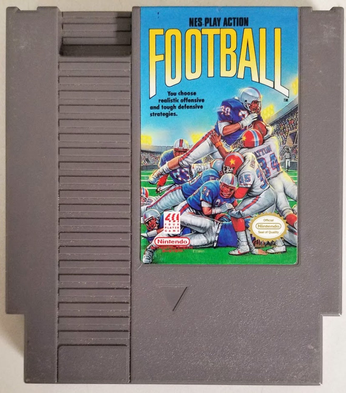NES Play Action Football / Nintendo / NES / Videogioco / Pulito e ...