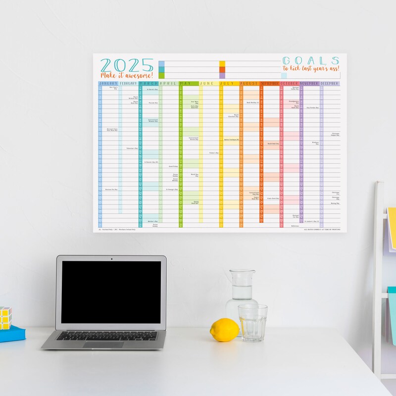 Wall Planner - Etsy