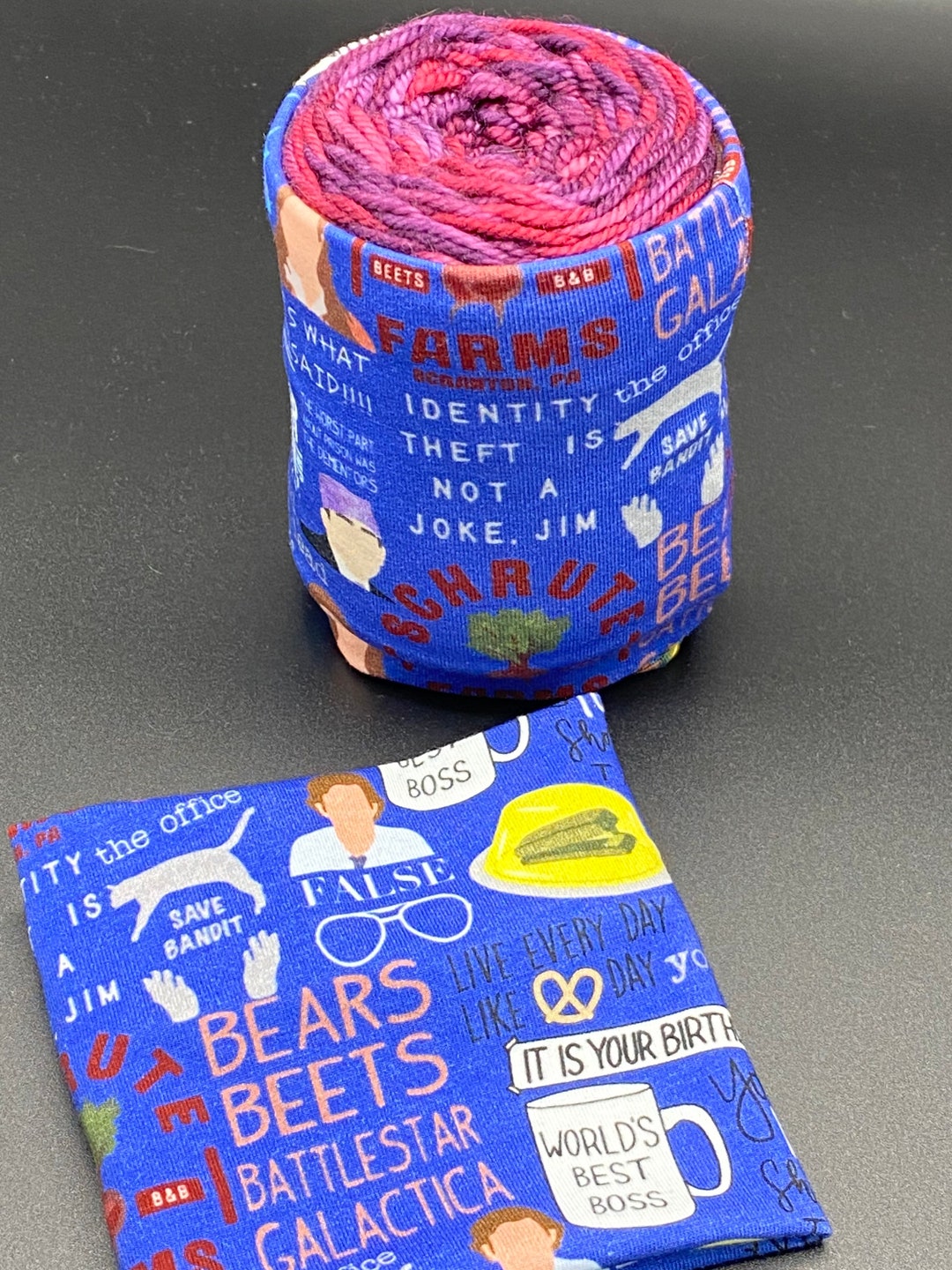 Office Yarn Cozy, Yarn Sleeve, Yarn Cozy, Office - Etsy