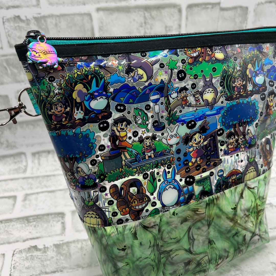 Friendly Troll Clear Bag, Forest Friend Large Bag, Project Bag, Makeup ...