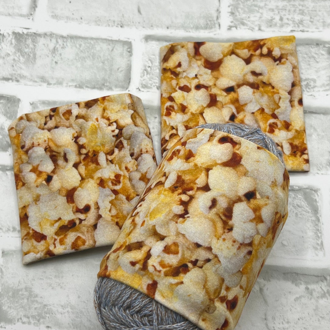 Popcorn Cozy, Realistic Popcorn Yarn Cozy, Yarn Sleeve, Yarn Cozy ...