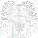 Psalm 23 Coloring Page for Grownups! Christian Art, the Lord is My ...