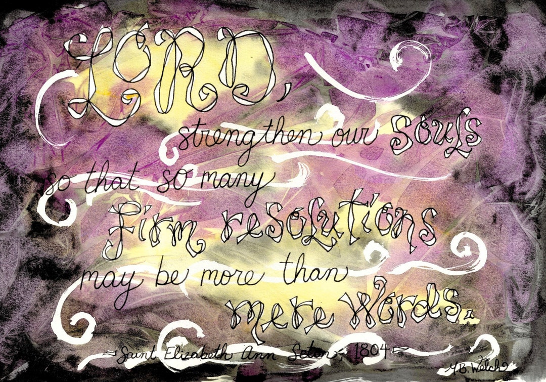 St Elizabeth Ann Seton Prayer, Personalized Confirmation Gift; Catholic ...